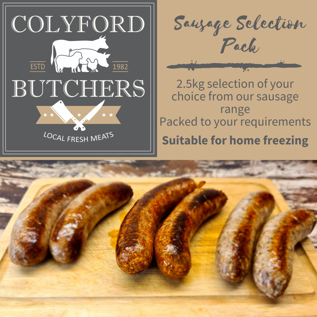 2.5 kg Sausage Selection Pack - Colyford Butchers